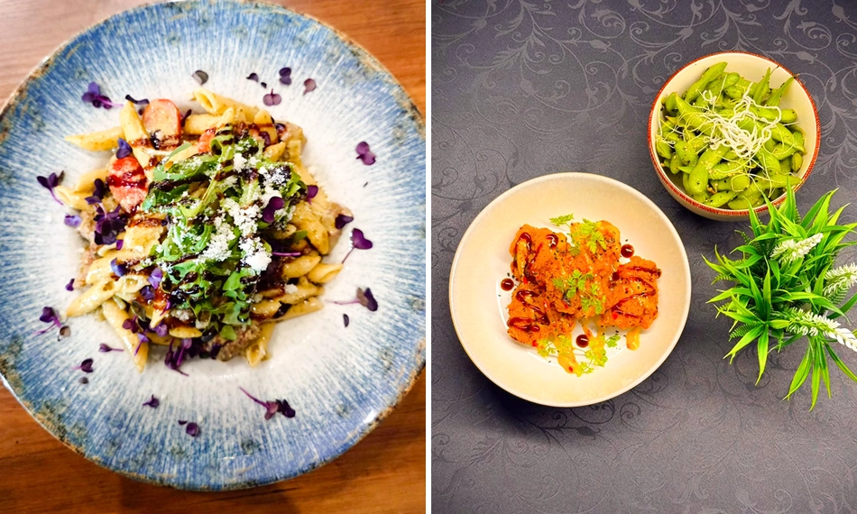 Jessy's, Europäisch-asiatisches 2- oder 3-Gänge-Menü zum vor Ort essen ...