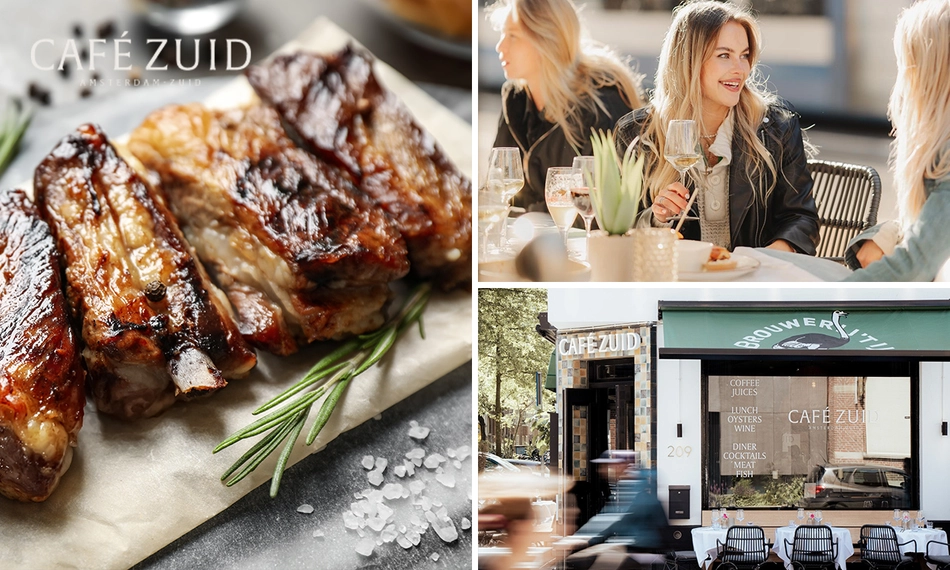 Cafe Zuid, All-You-Can-Eat spareribs met saus en friet bespaar 29% in ...