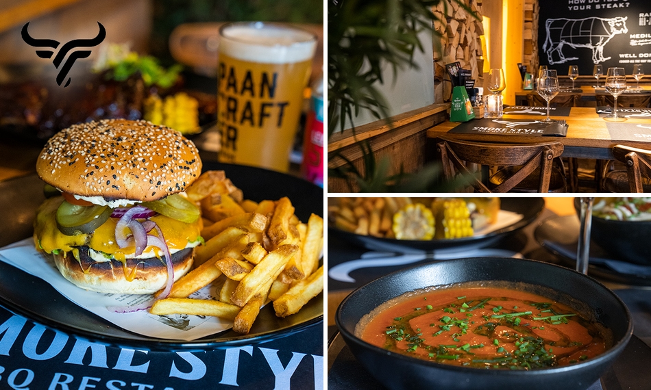 Smoke Style BBQ Restaurant, 2-gangenlunch bij Smoke Syle BBQ Restaurant ...